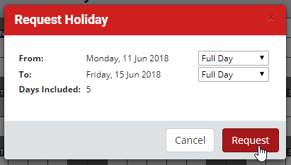 Using the Calendar in The Holiday Tracker - The Holiday Tracker