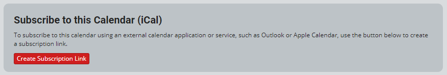 Update 3.21 - iCal Feeds - The Holiday Tracker